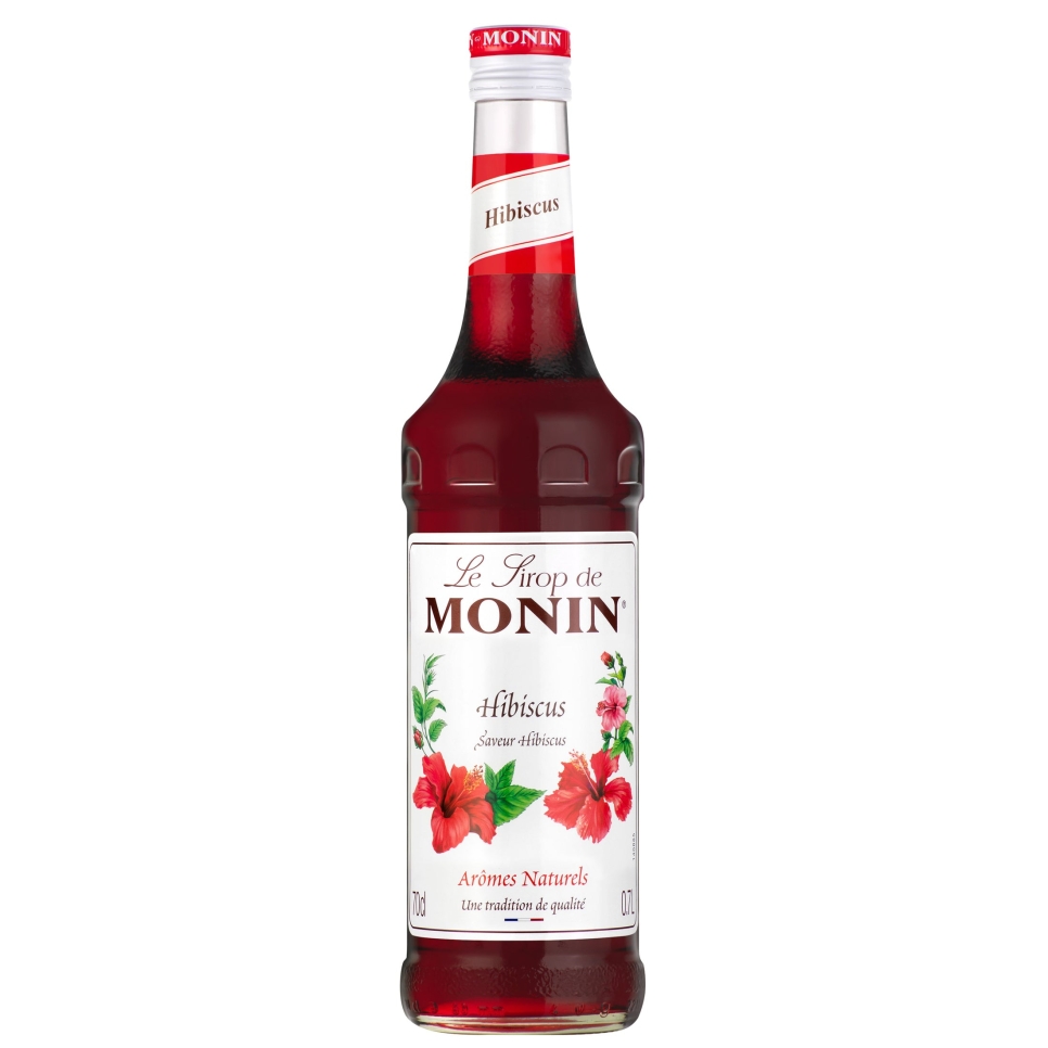 Monin Hibiscus Syrup 70 cl | The Kitchen Lab