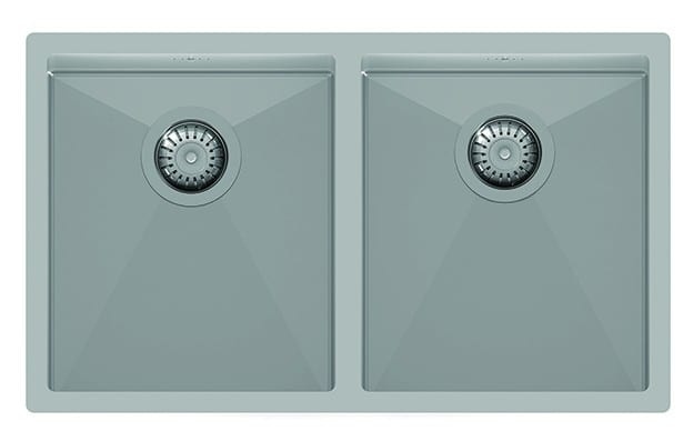 Rostfri diskho dubbel 760 x 450 mm | KitchenLab