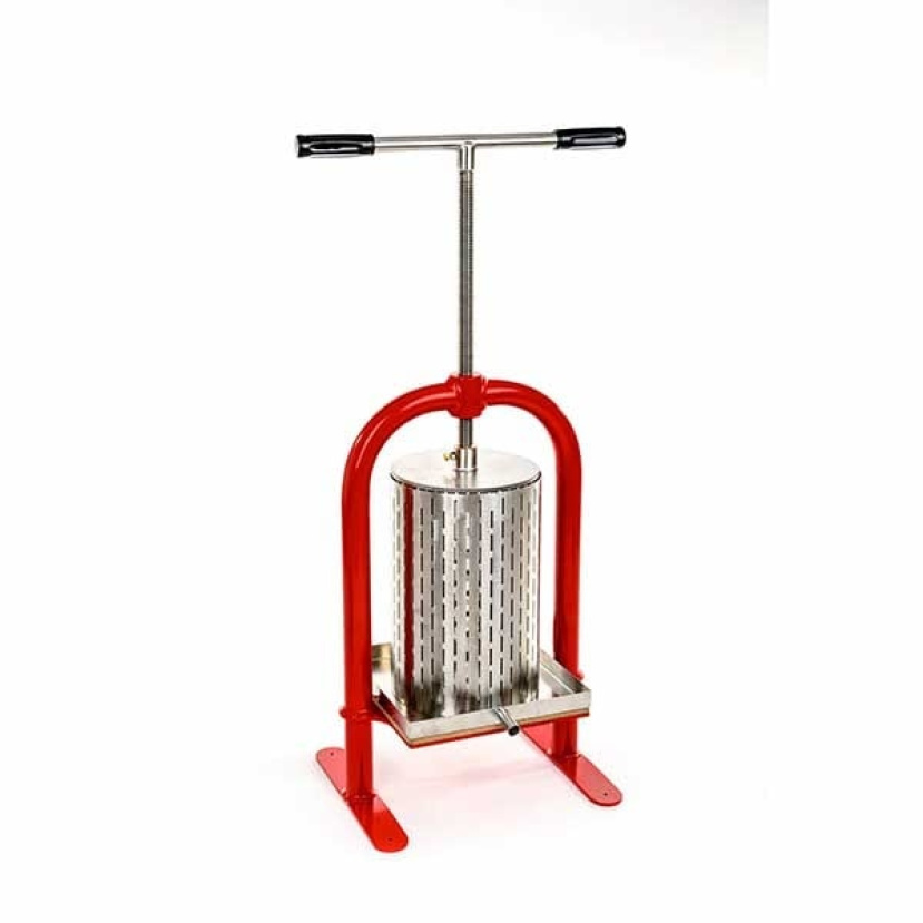 Manuell Fruktpress, Rostfritt Stål, 20 L - Apple Press | Kit